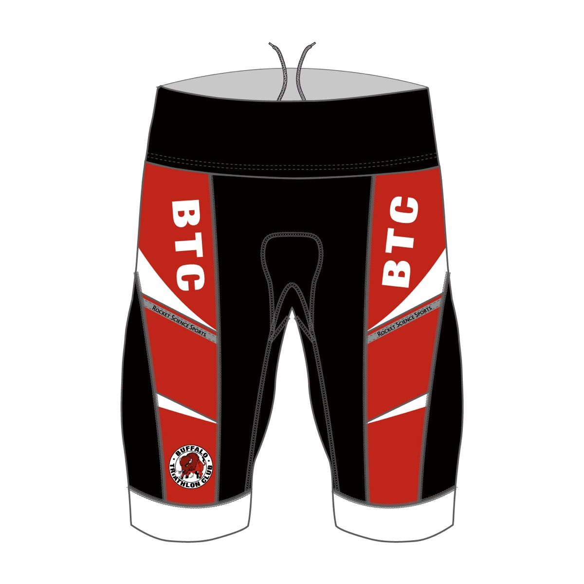 Men's Elite Tri Race Shorts- BTC